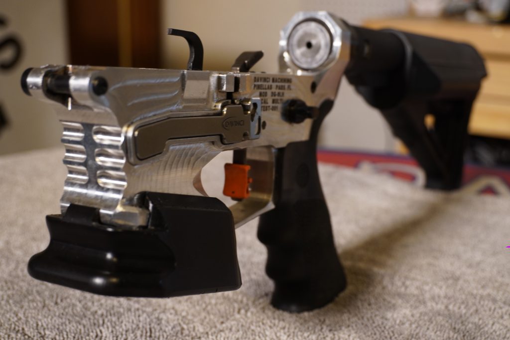 LEFT-HANDED Davinci DG-9 PCC Lower Receiver - DAVINCI MACHINING, Tampa ...